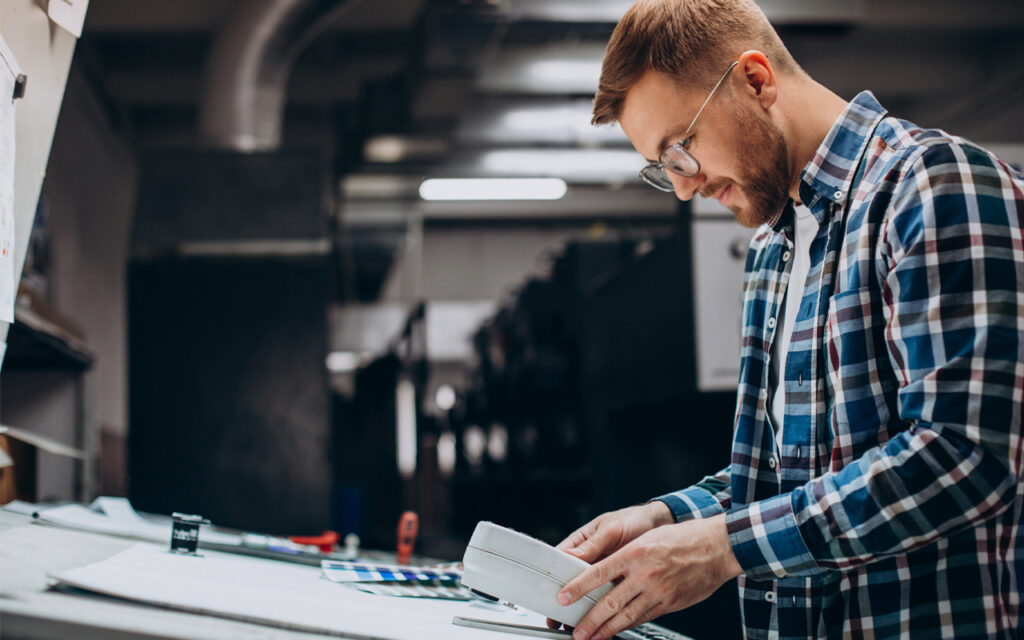 Breakdance Printing Press Layout